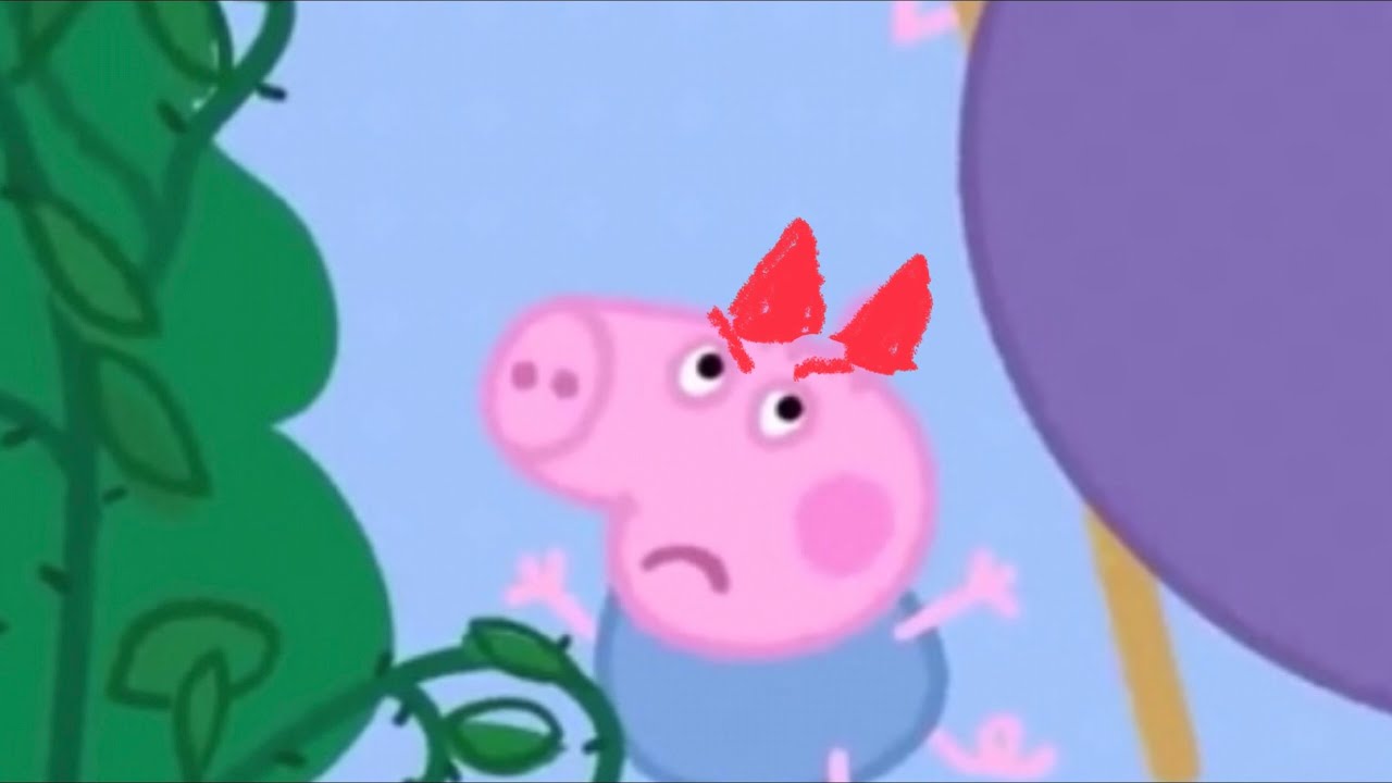 George Hates Grandpa Pig (Peppa Pig Edited Shorts) - YouTube