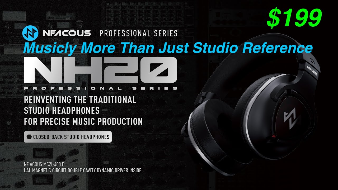 NF ACOUS NH20 More Than Just Studio Monitor Headphones - YouTube