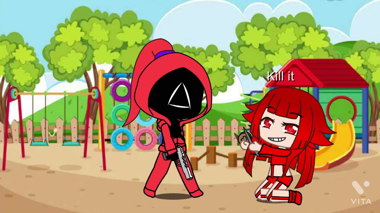 UwU cat play squid game - YouTube