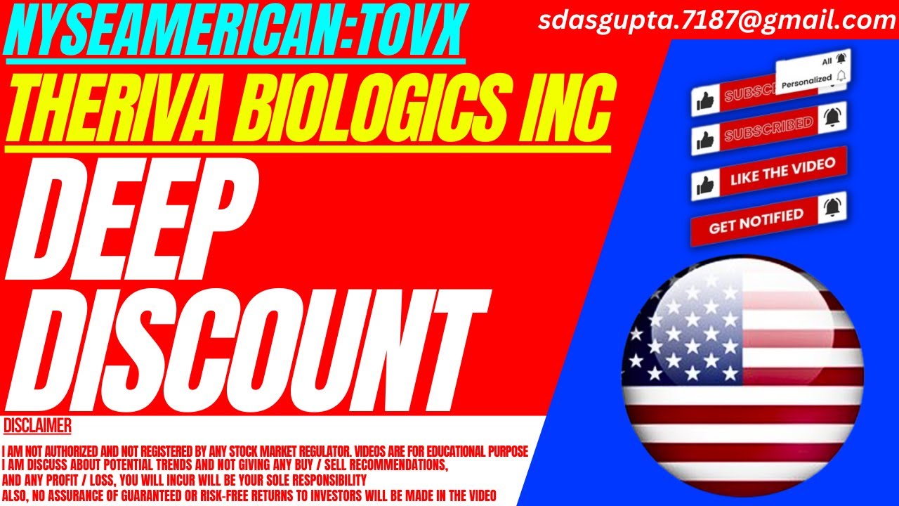 DEEP DISCOUNT : TOVX STOCK ANALYSIS | THERIVA BIOLOGICS INC STOCK - YouTube