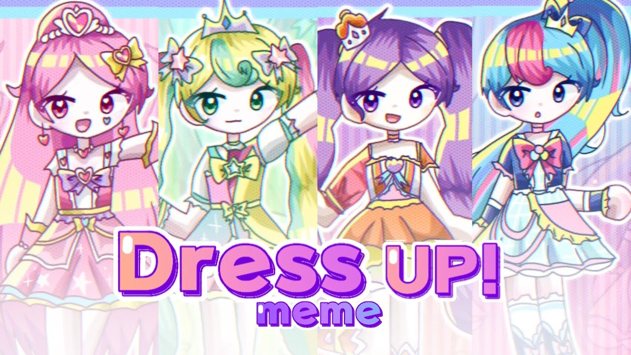 [ Remake ] Dress up! meme | 새콤달콤 캐치티니핑 | 프린세스 - YouTube