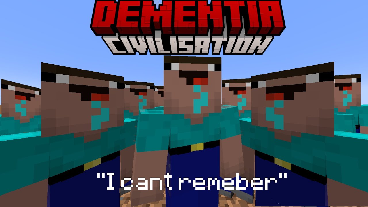 Minecraft But I Survive In DEMENTIA Civilization - YouTube