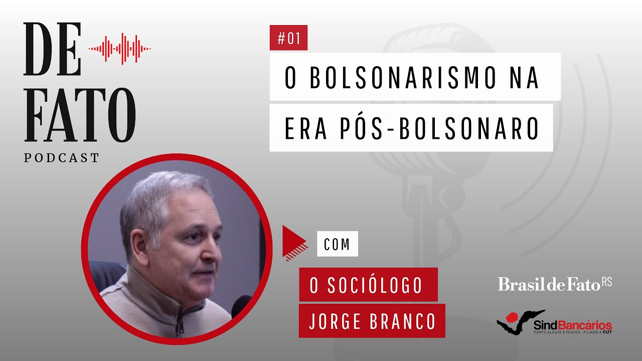 Podcast De Fato #01 | Jorge Branco - YouTube