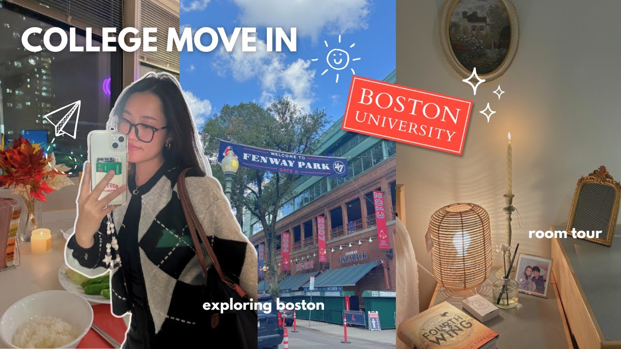 MOVING INTO BOSTON UNIVERSITY 🐾 ️ junior year at Stuvi I - YouTube