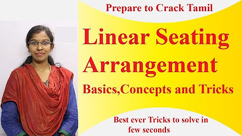 Linear Seating Arrangement - YouTube