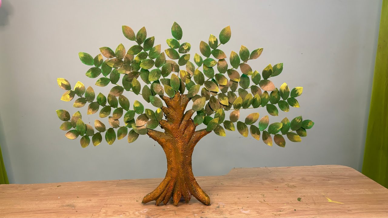 How to make wall decor/Tree #diy - YouTube