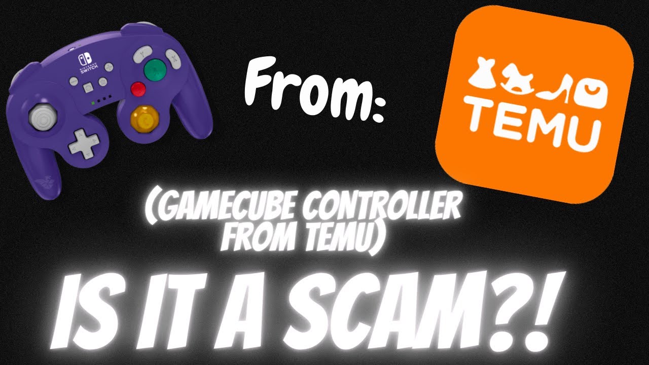 So I bought a gamecube controller from temu.... IS IT A SCAM ...
