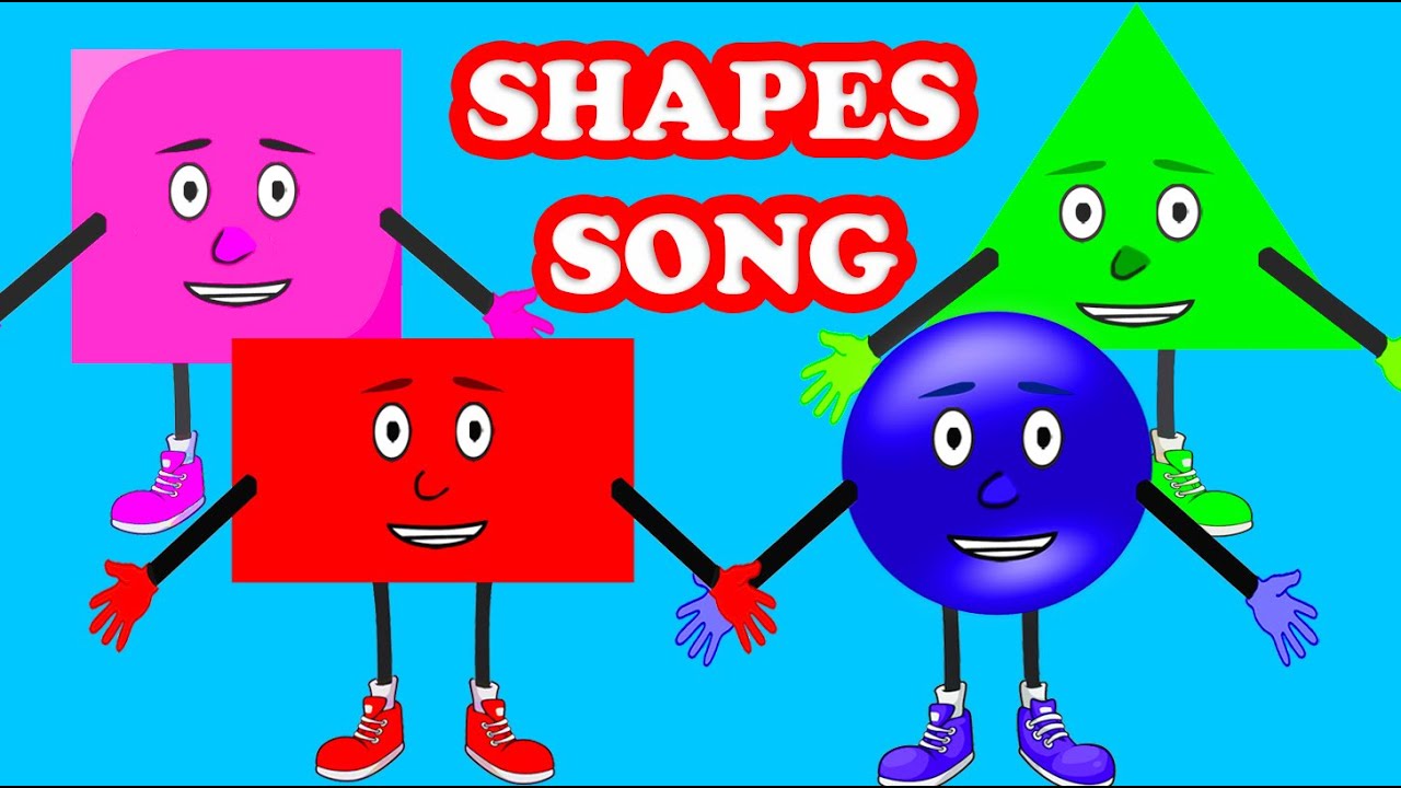 Shapes Song | Kids & Nursery Rhymes | Sing Along Song | Animated - YouTube