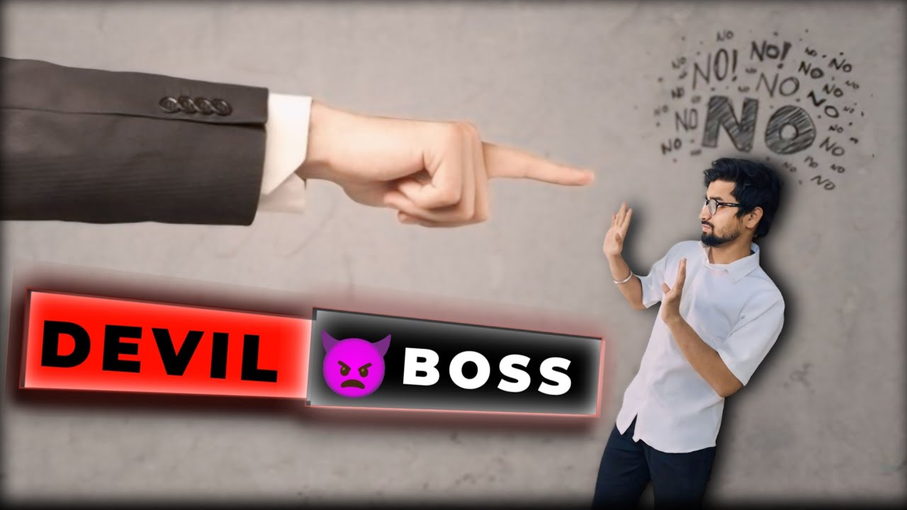How To Deal With Devil 👿 Boss | Being Insaan - YouTube