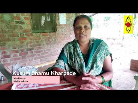SUPPORT THE ARTISTS SERIES - Episode 241 | Kusum Shamu Kharpade |  Warli Painting