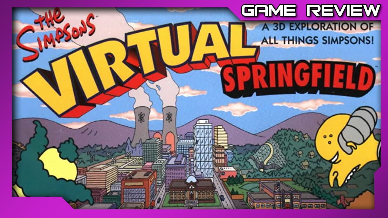 The Simpsons: Virtual Springfield - Review - PC - YouTube
