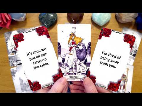 GET PREPARED! SOMEONE WANTS TO HAVE A HEARTFELT CONVERSATION WITH YOU! 😍 (LOVE TAROT READING)