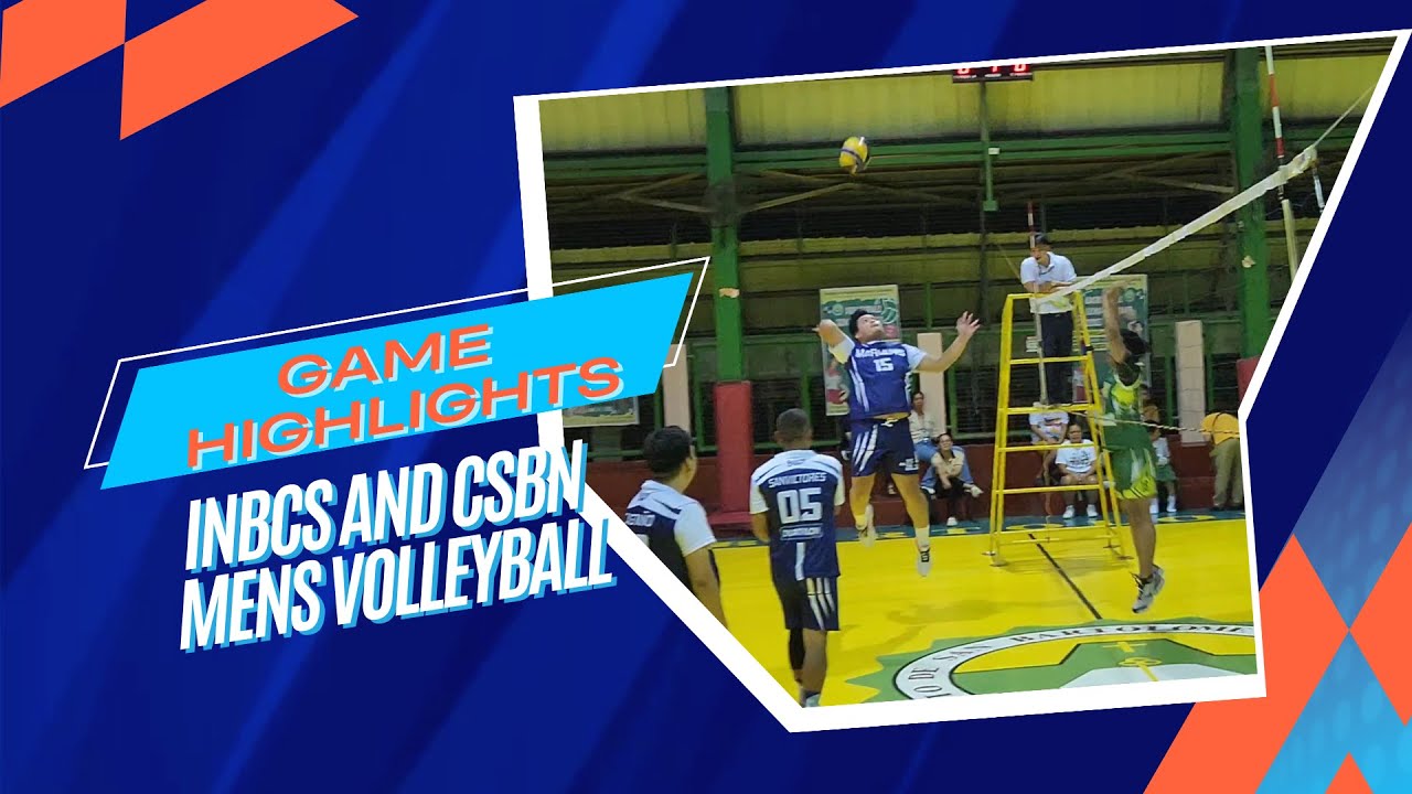 INBCS & CSBN | MENS VOLLEYBALL | RCBNES S18 | NOVEMBER 10, 2023 - YouTube