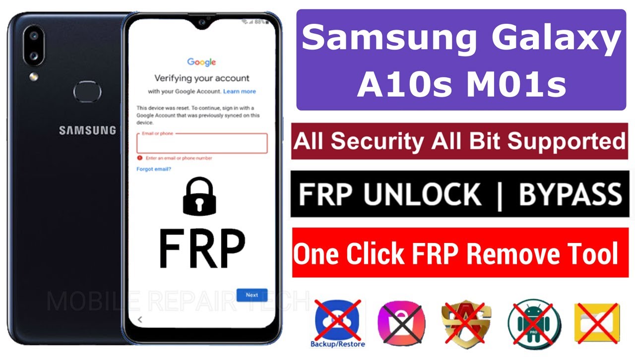 Samsung A10s Frp Bypass | Samsung A10s/M01s Frp Bypass Android 11 ...