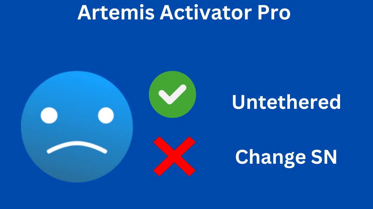 Bypass iPhone 6s to X with Artemis Activator Pro - YouTube