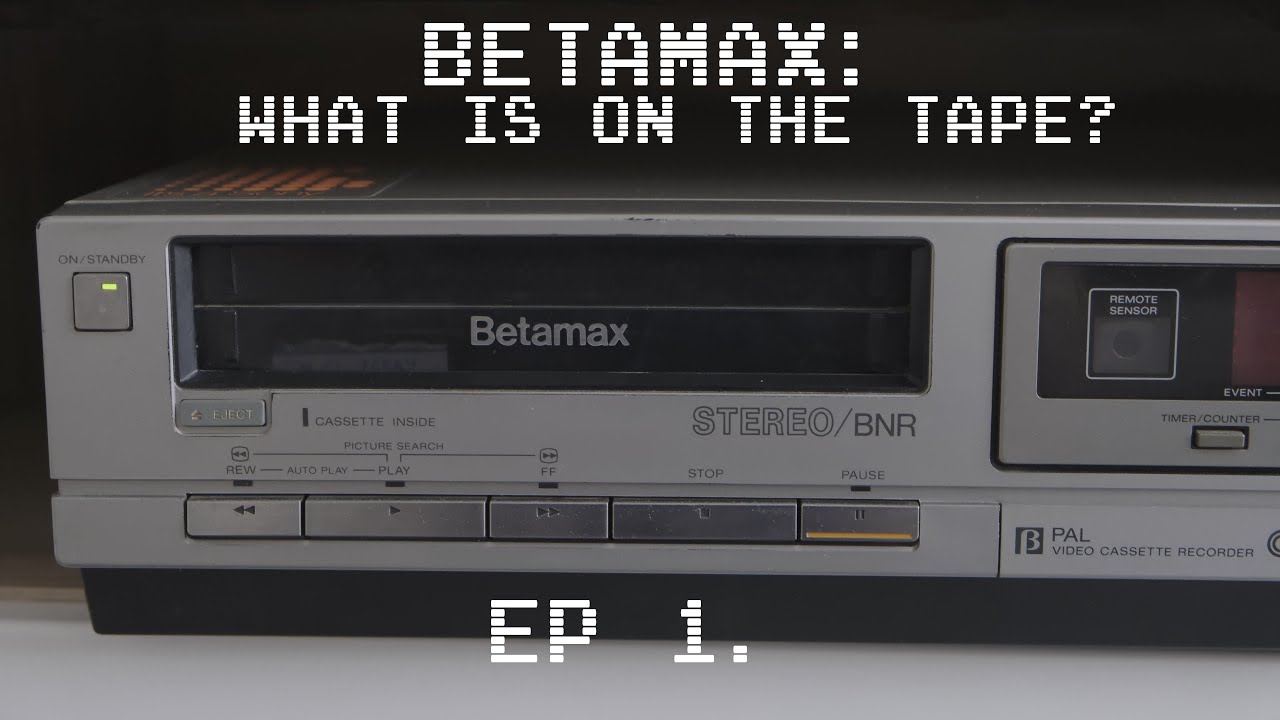What is on the tape? Betamax ep1 HLG HDR (magyar felirattal) - YouTube