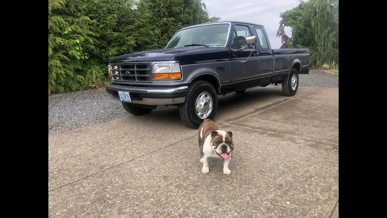 1995 Ford F250 7.3 Power Stroke Diesel 67K Original Miles. - YouTube