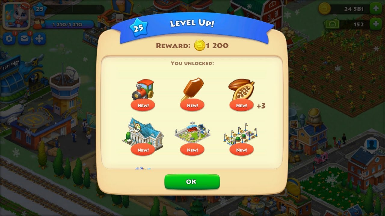 Township Level 24 Gameplay | How to Complete Township Level 24 ...