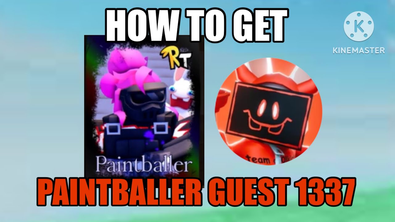 HOW TO GET PAINTBALLER GUEST 1337 SKIN IN FORSAKEN - YouTube