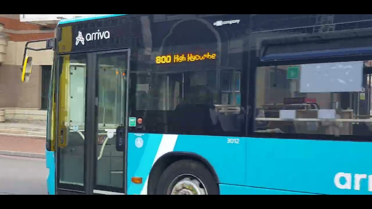 Here is the Arriva bus 3012 on the number 800 in Reading Sunday 12 June ...
