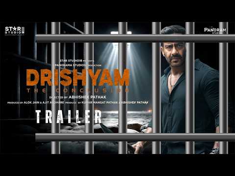 Drishyam 3: The Conclusion - Trailer | Ajay Devgn | Tabu | Shriya Saran | Jaideep Ahlawat