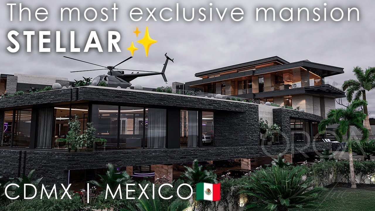 STELLAR The Incredible Mega-Mansion in Mexico City | Modern Luxury ...