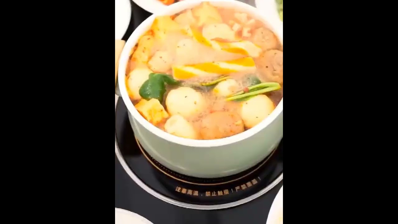 Retractable smart dining table,induction cooker, heat preservation turntable, storage box - YouTube