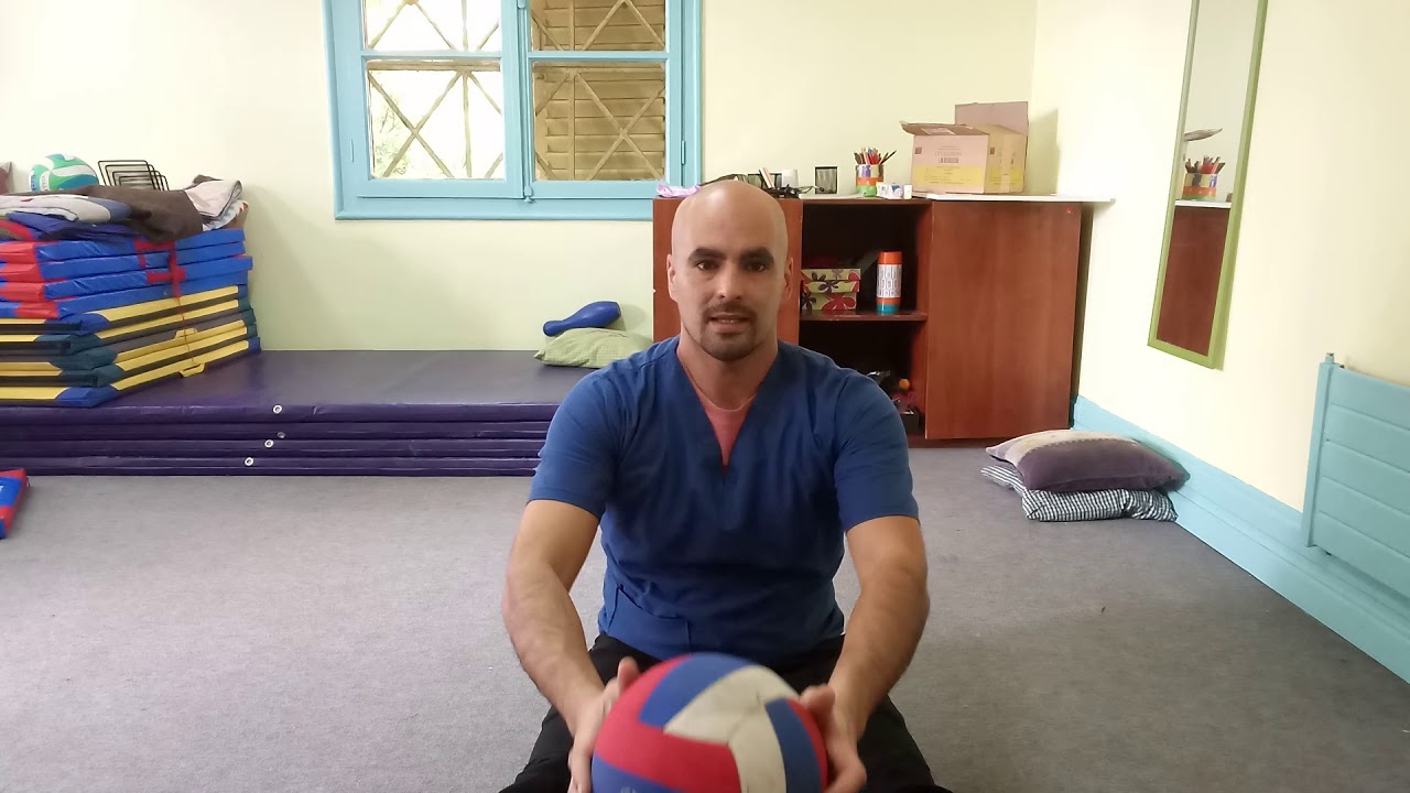 Ejercicios en posición sedente para fortalecimiento muscular - YouTube