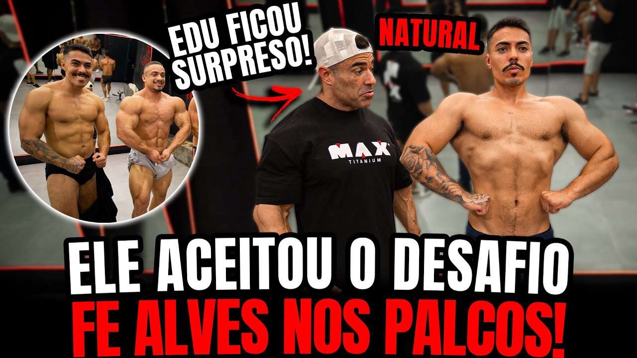 CORREA DESAFIOU O FE ALVES - ELE VAI SUBIR NOS PALCOS!!! SHAPE NATURAL - YouTube