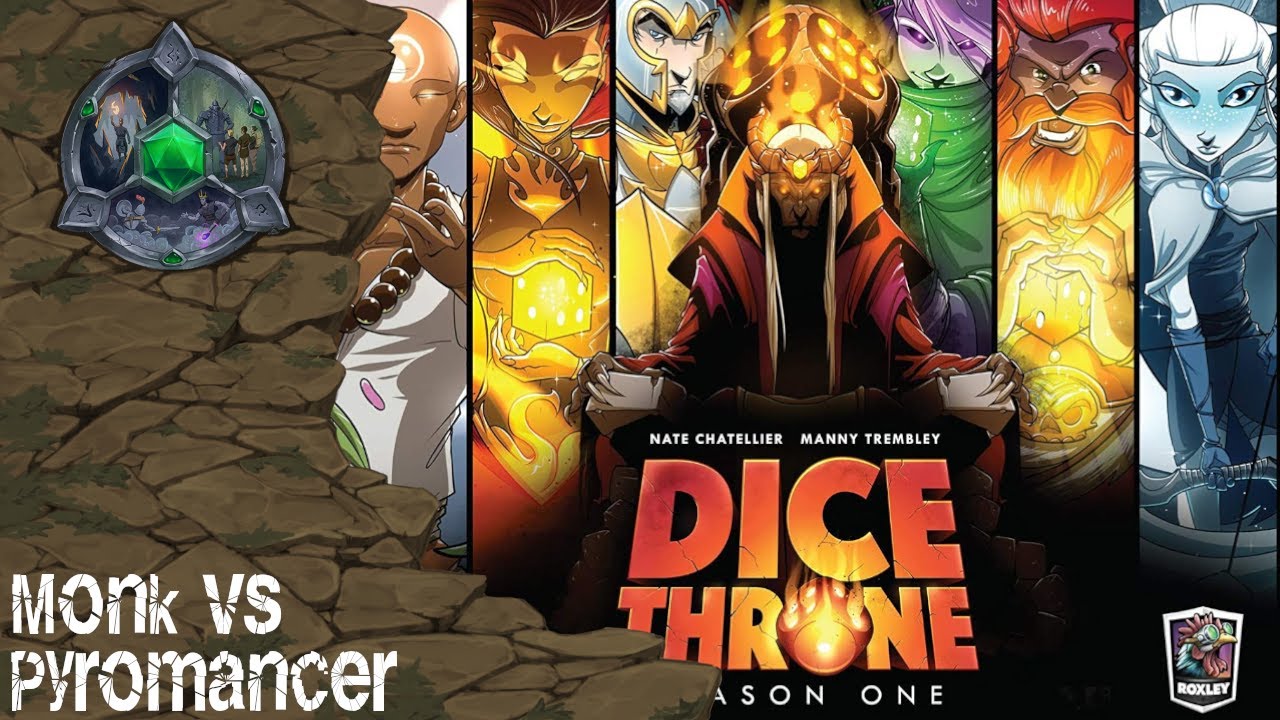 Let's Play - Dice Thrones: Monk vs Pyromancer - YouTube