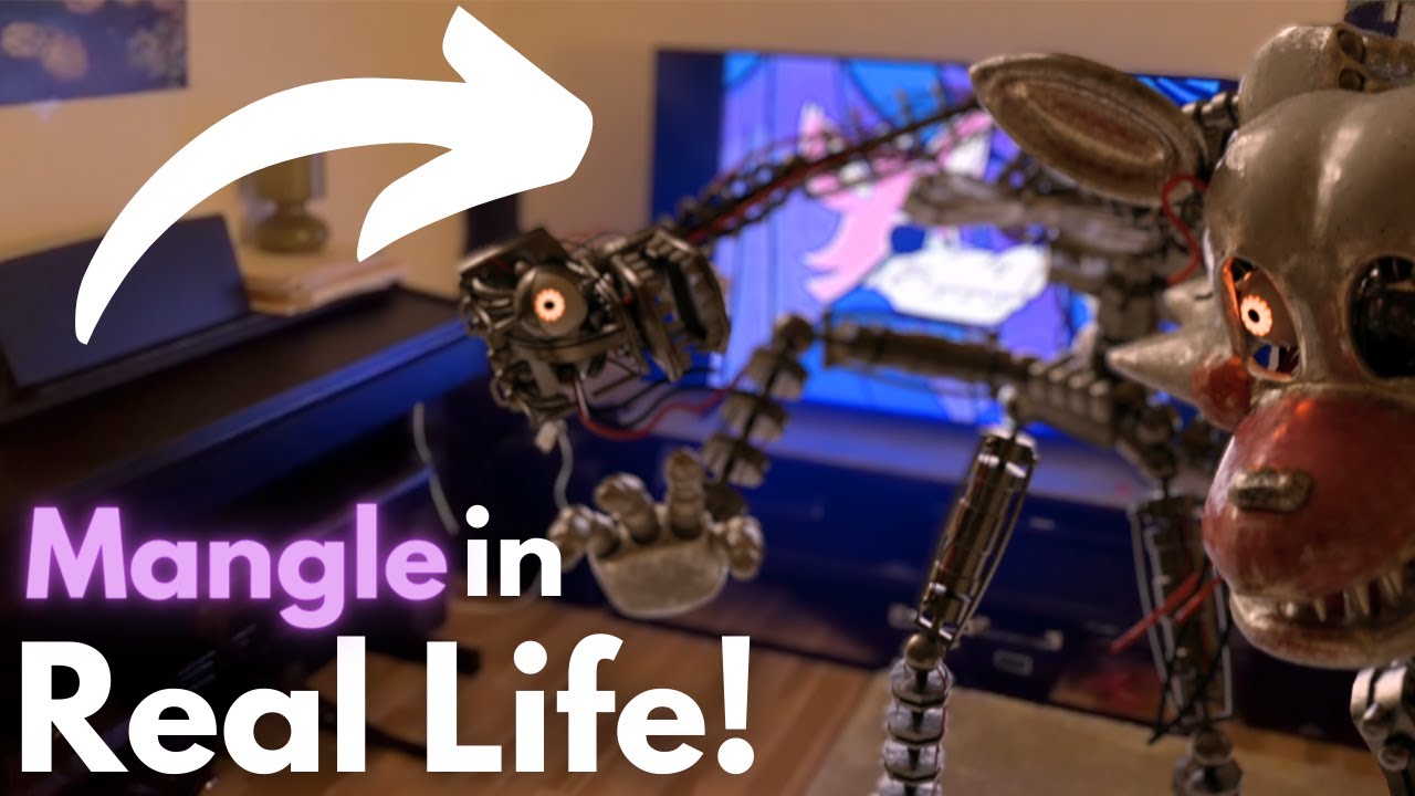 Mangle in REAL Life! | FNaF Animation - YouTube