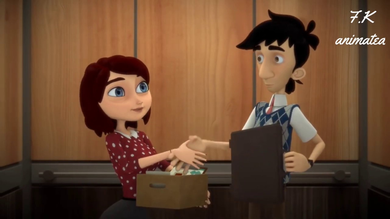 beautiful heart touch animated love song video| most beautiful animated ...