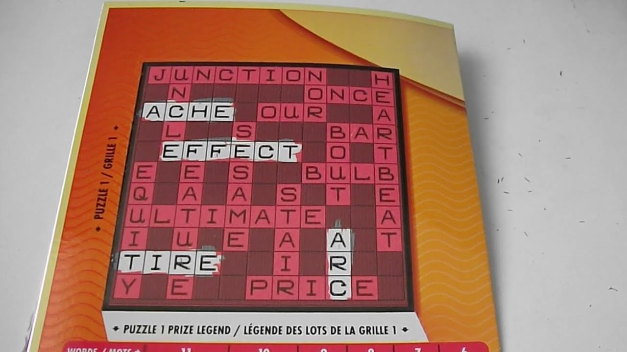 2025-06-13 Ontario Lottery OLG Instant Scratch #3356 $10 Crossword Deluxe #002 - ASMR - Part 2 ...