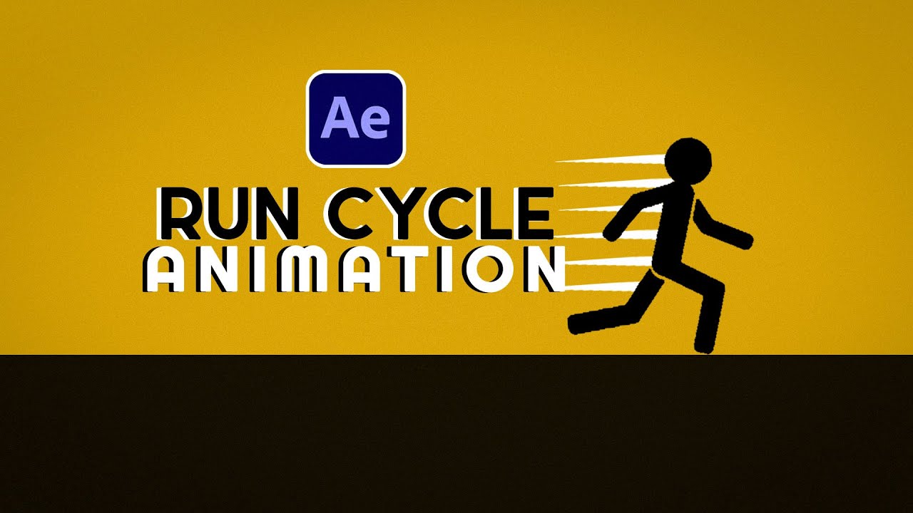 Stickman Animation in After Effects | Run cycles Animation | Grillion ...