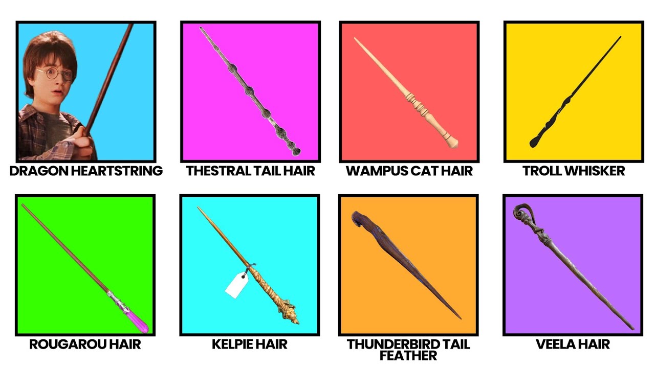 Harry Potter’s MAGICAL Wand Wood Core Explained - YouTube