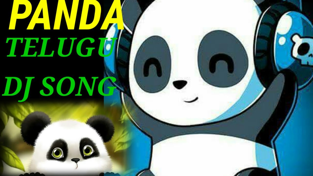 Panda telugu song dj remix || cute 🐼 panda dance ft .panda telugu song ...