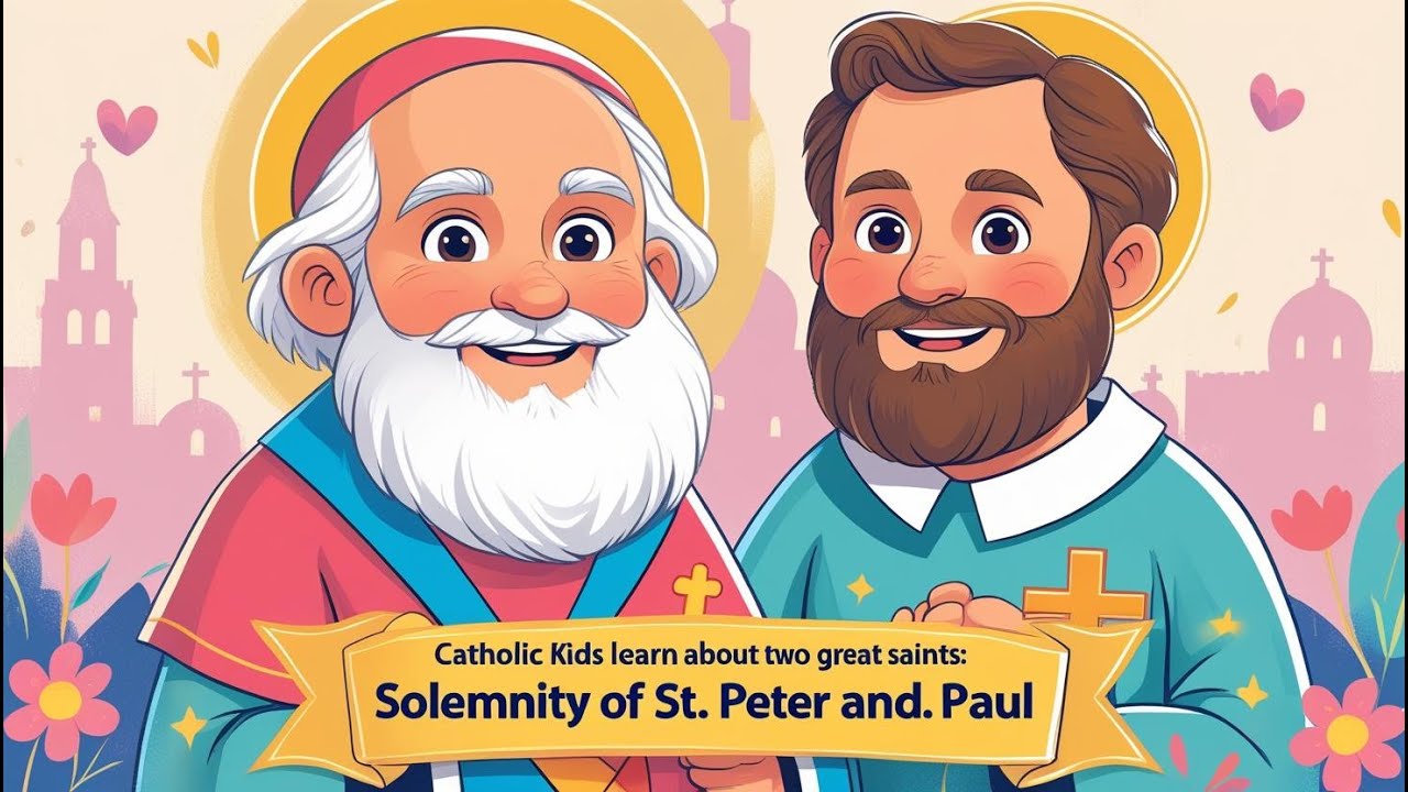 Who Are St. Peter and St. Paul? | Catholic Kids Learn About Two Great ...