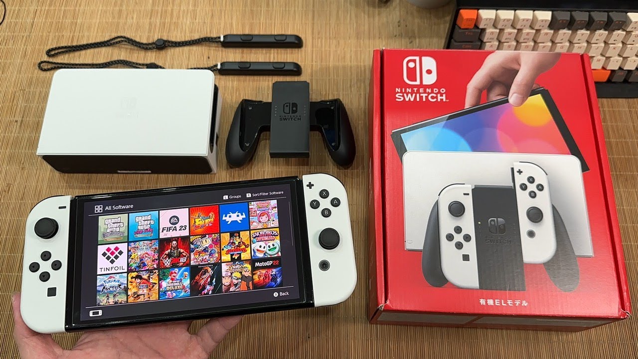 trên tay Nintendo Switch Oled hack - dùng ngon đến đâu ? - YouTube