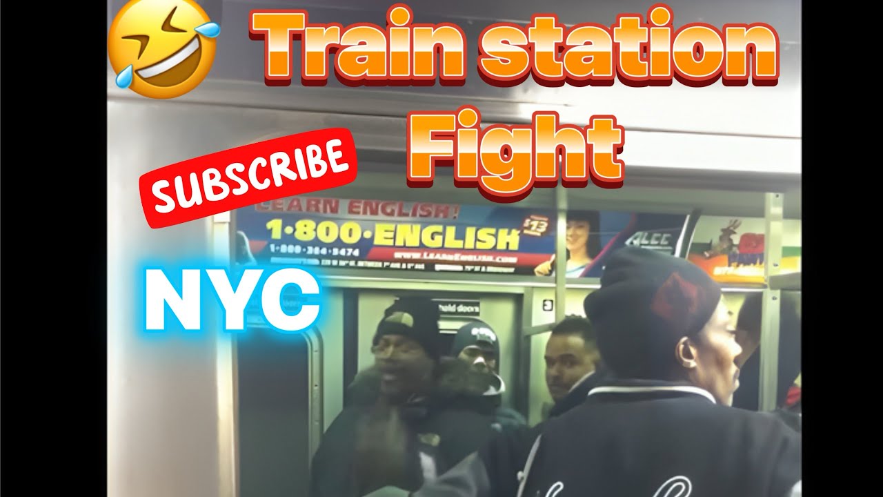 Train Station Fight #odbpodcast #funny #fyp - YouTube