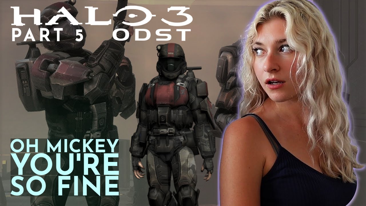OH HEY MICKEY IN A SCORPION?!! Halo 3 ODST First Playthrough ~ Part 5 ...