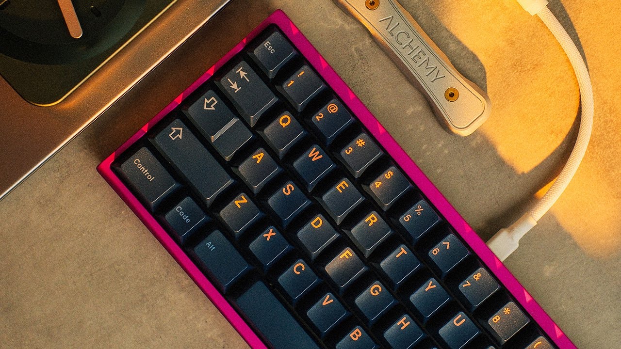 O Ring Mounted Keyboards Are IT This Year - YouTube