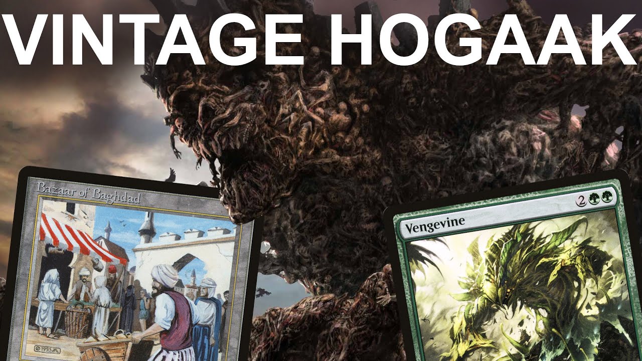 GAAAAAAAAAAK! Vintage Hogaak Vine. Bazaar of Baghdad Graveyard Aggro ...