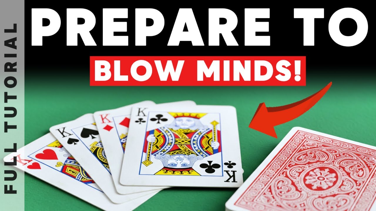 Learn The Self-Working Trick That Leaves Audiences Speechless! - YouTube
