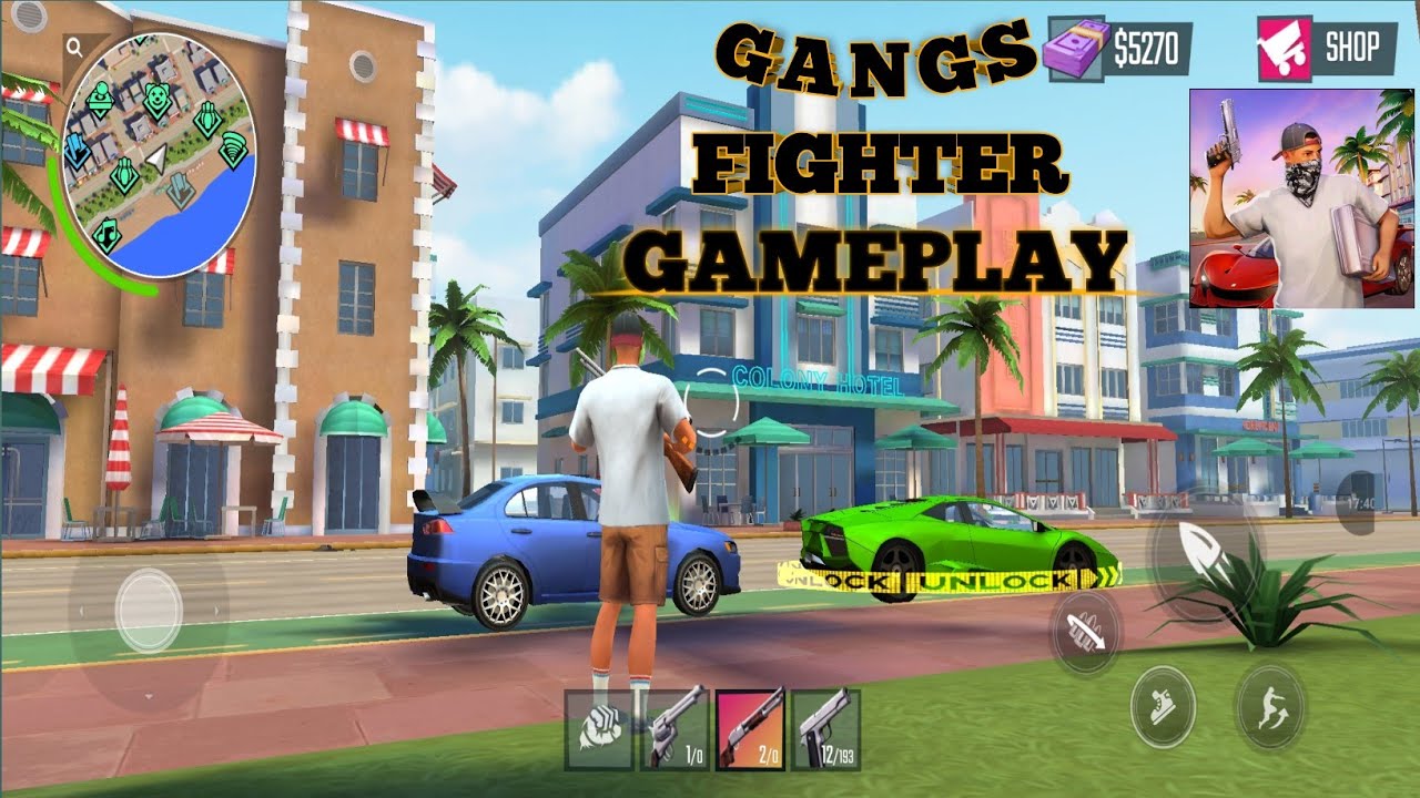 Gangs Fighter (Open World) Action, Shooting Game - YouTube