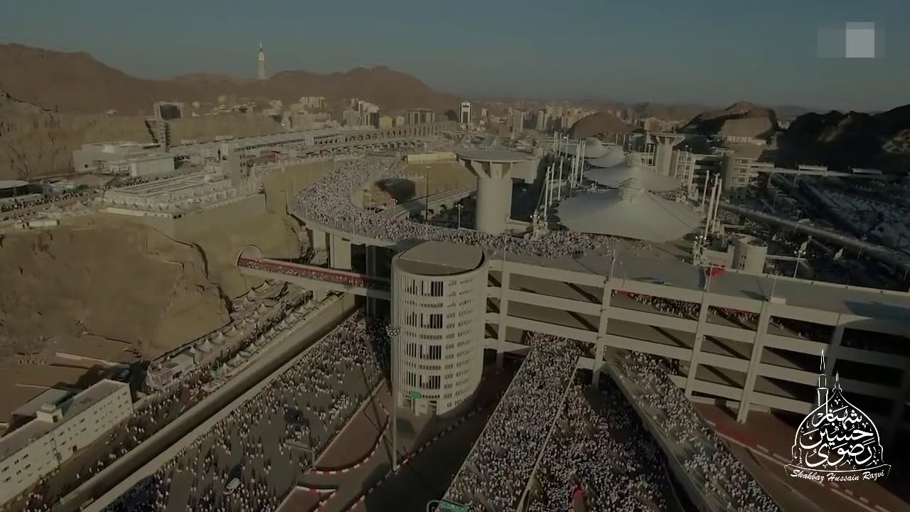 Hajj 2016 Live Exclusive Aerial view video HD - YouTube