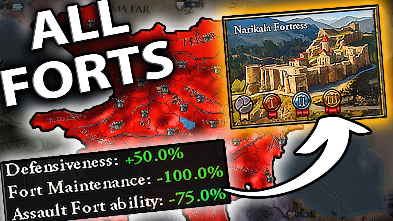 This MONUMENT Gives BYZANTINE Georgia FREE FORTS !! - YouTube