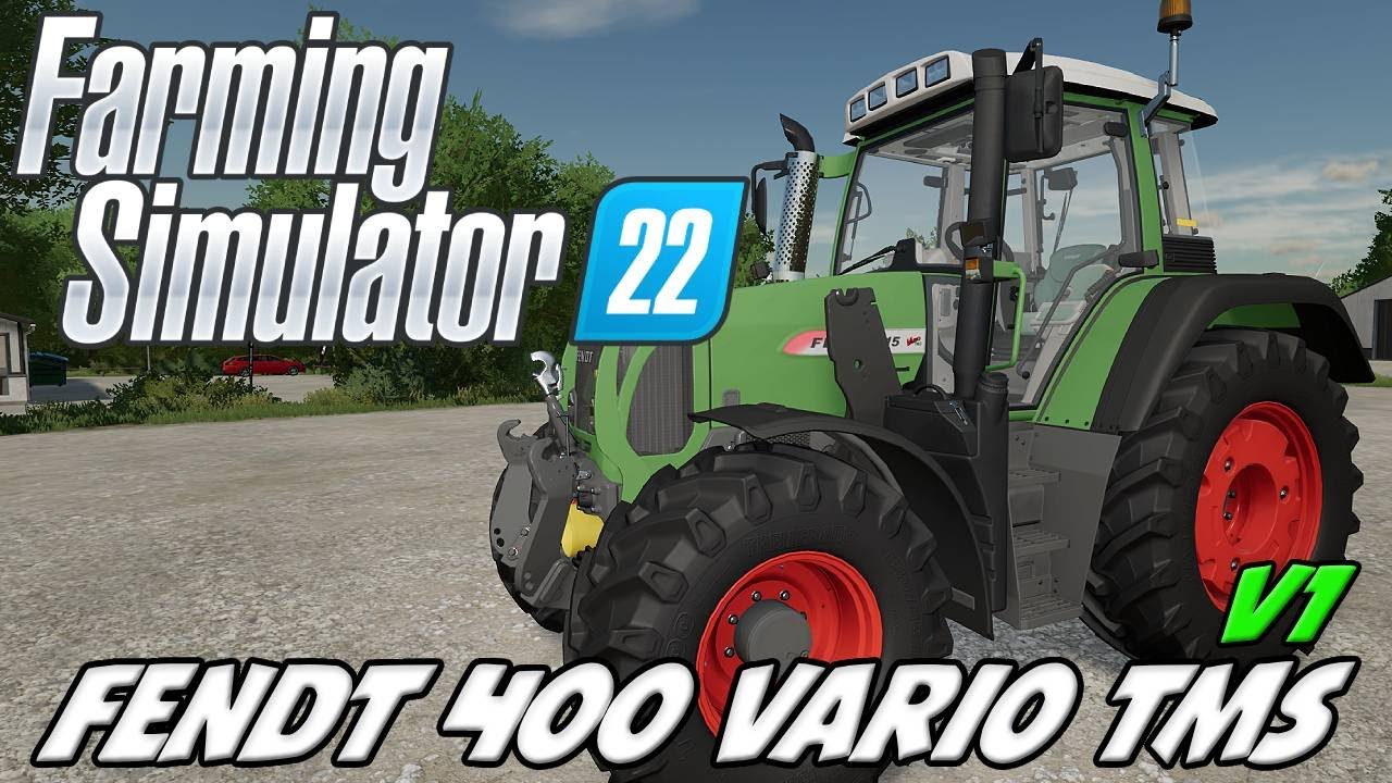 Fendt 400 Vario TMS | LS22 Modvorstellung - YouTube