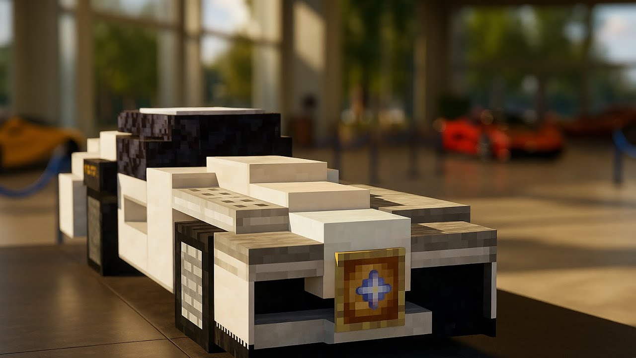Minecraft Tutorial - MERCEDES BENZ SLR McLaren - YouTube