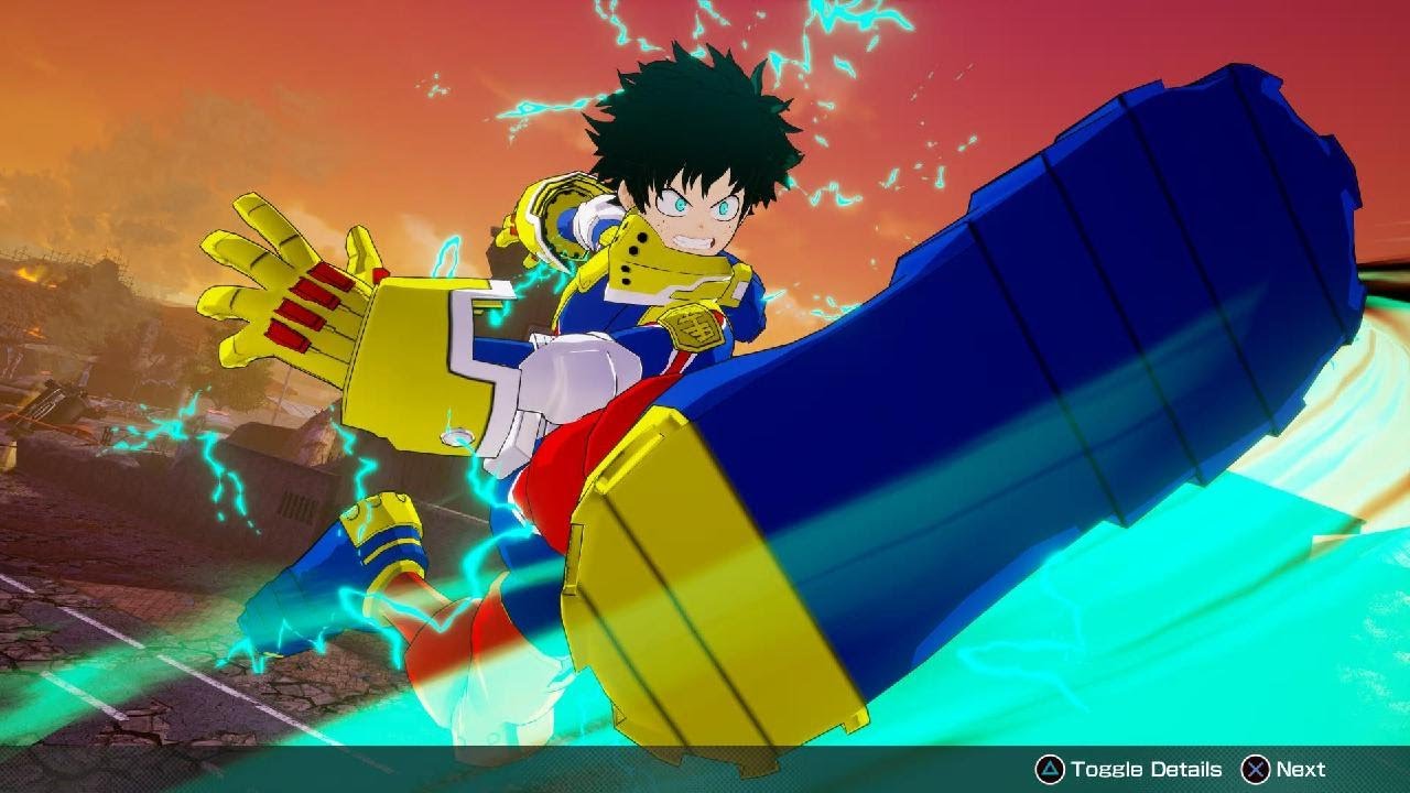 MY HERO ONE'S JUSTICE 2 izuku midoriya shoot style vs all for one - YouTube