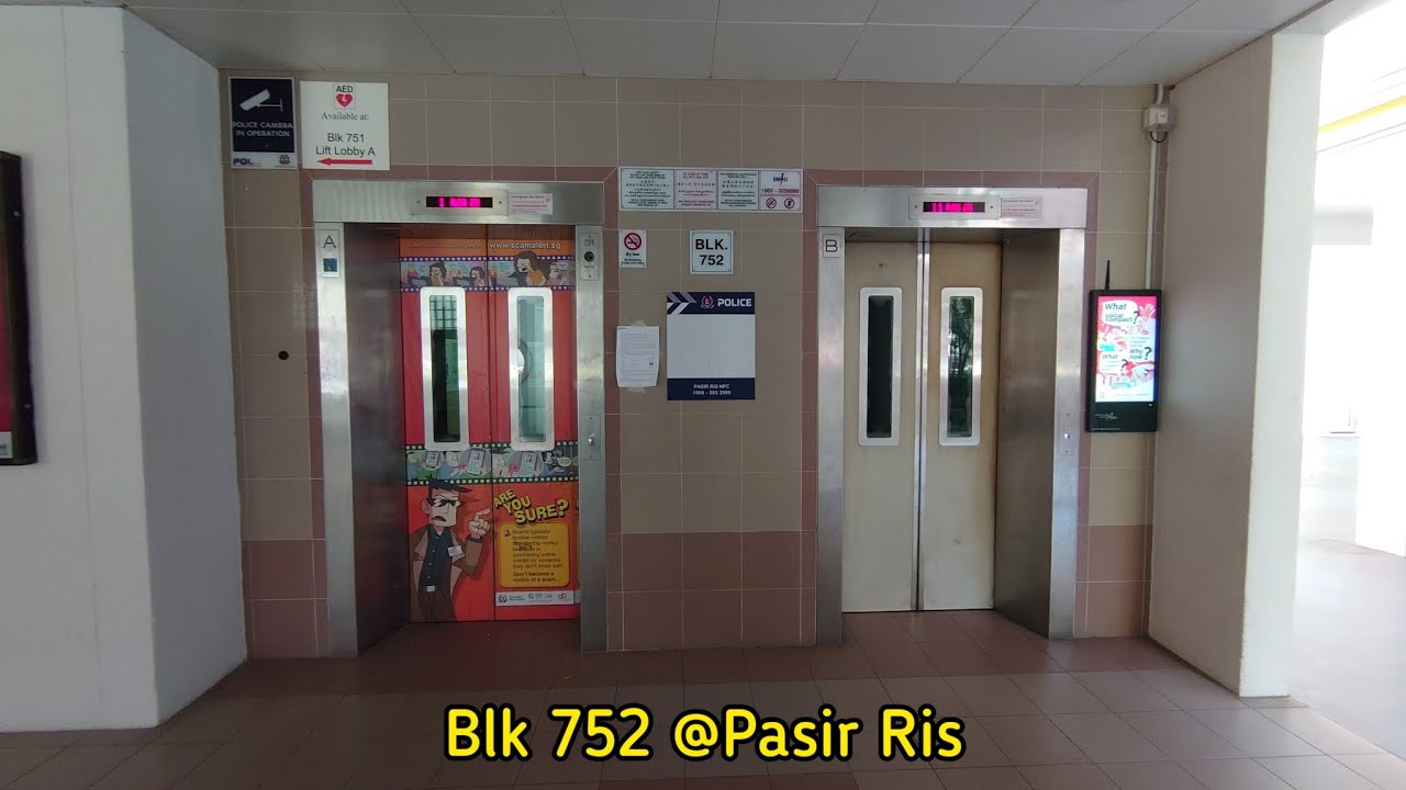 Blk 752 Pasir Ris - 1994 Express Elevator [Lift A] - YouTube